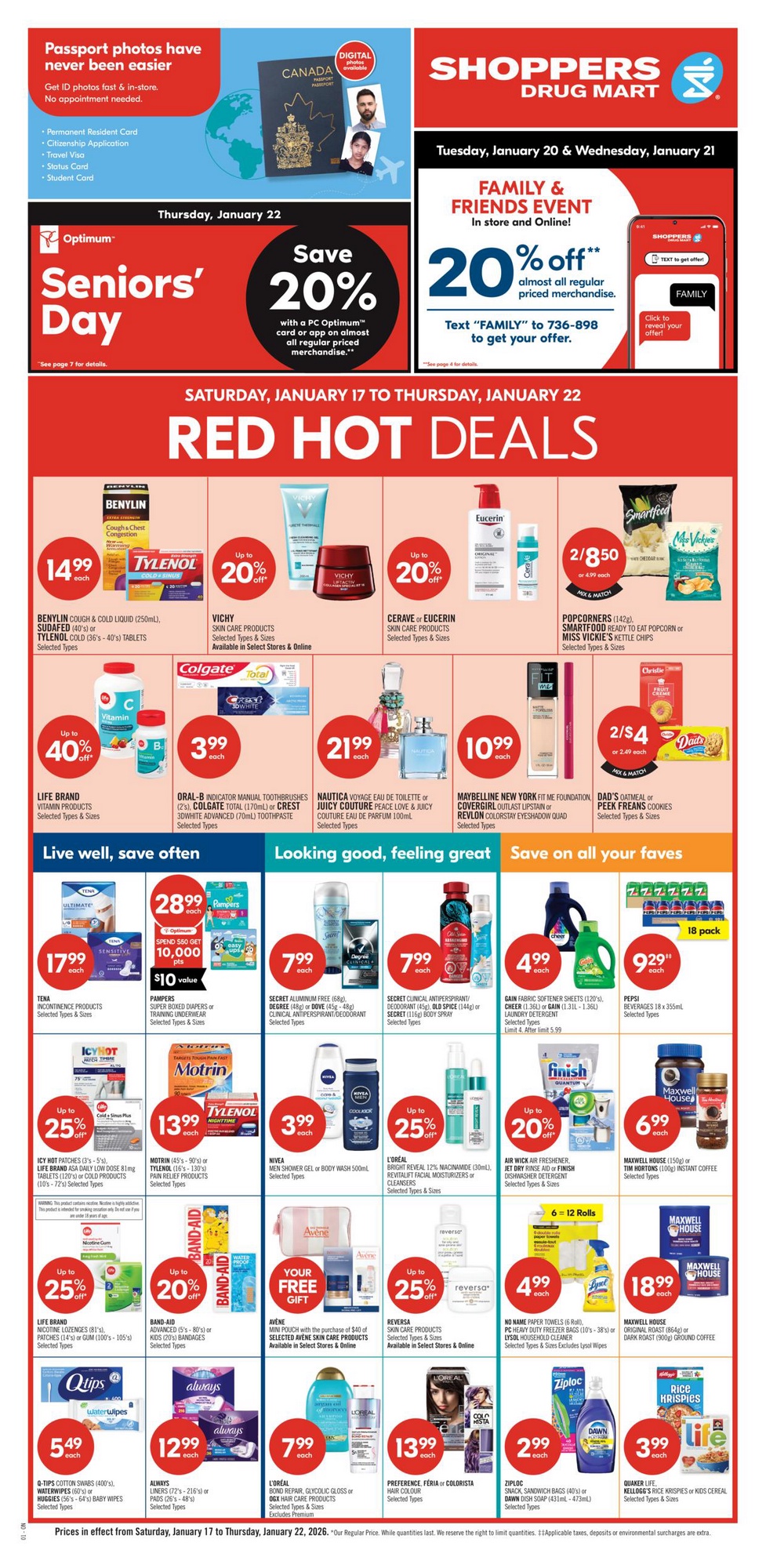 Shoppers Drug Mart Flyer (ON) January 17 - 22 2026