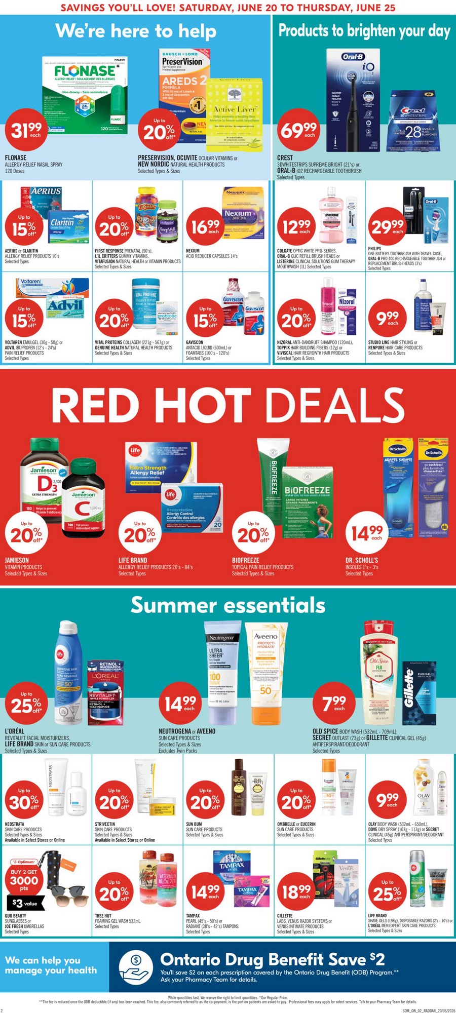 Shoppers Drug Mart Flyer (ON) June 20 - 25 2026