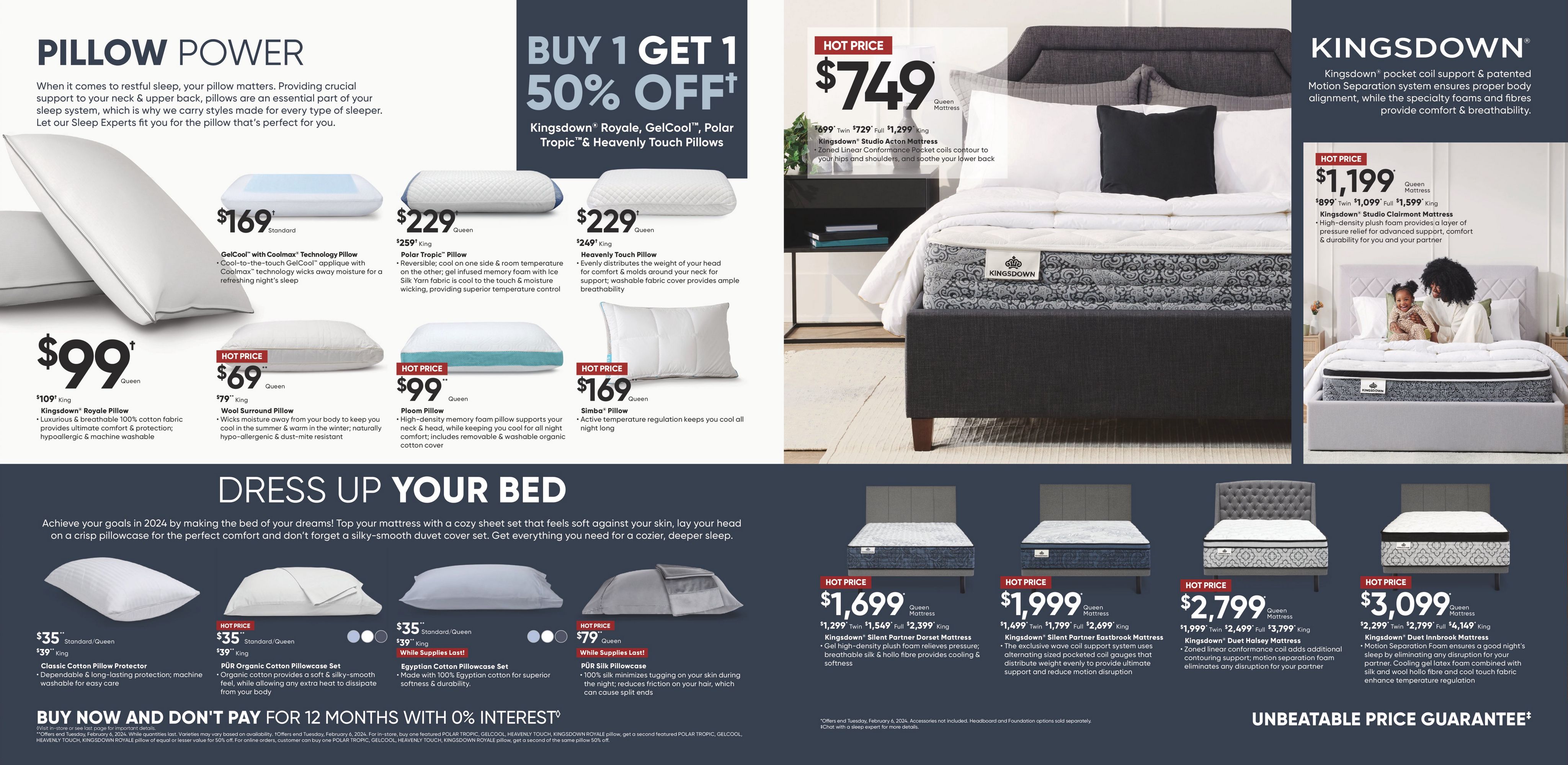 Sleep Country Canada Flyer (ON) January 29 - February 6 2024