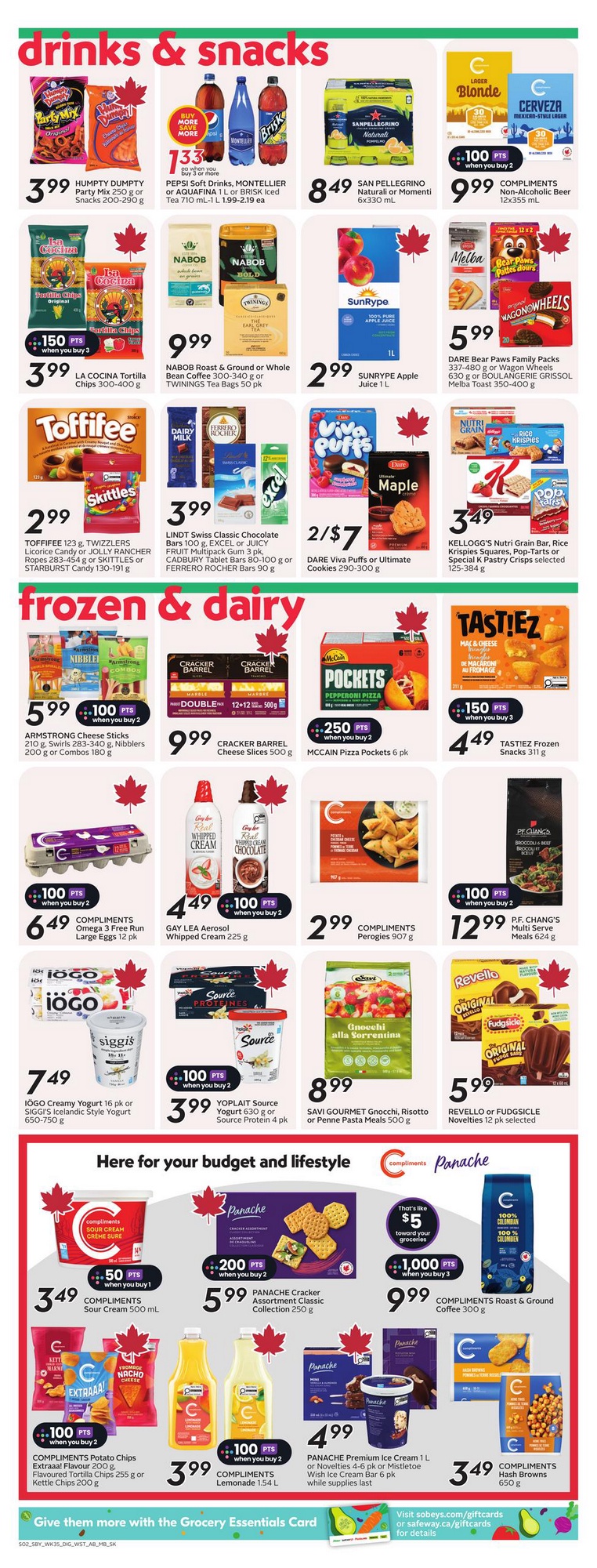 Sobeys Flyer (AB) December 25 - 31 2025