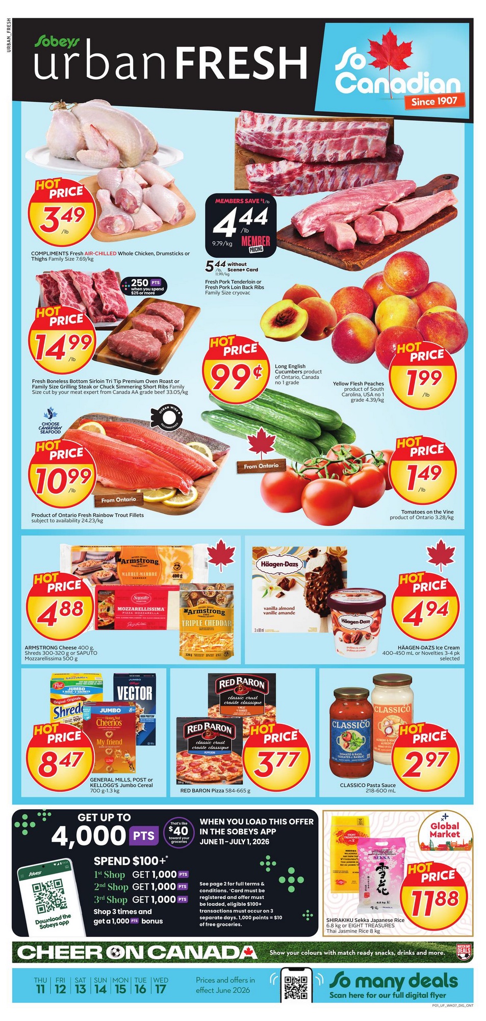 Sobeys Flyer (ON) Urban Fresh June 11 - 17 2026