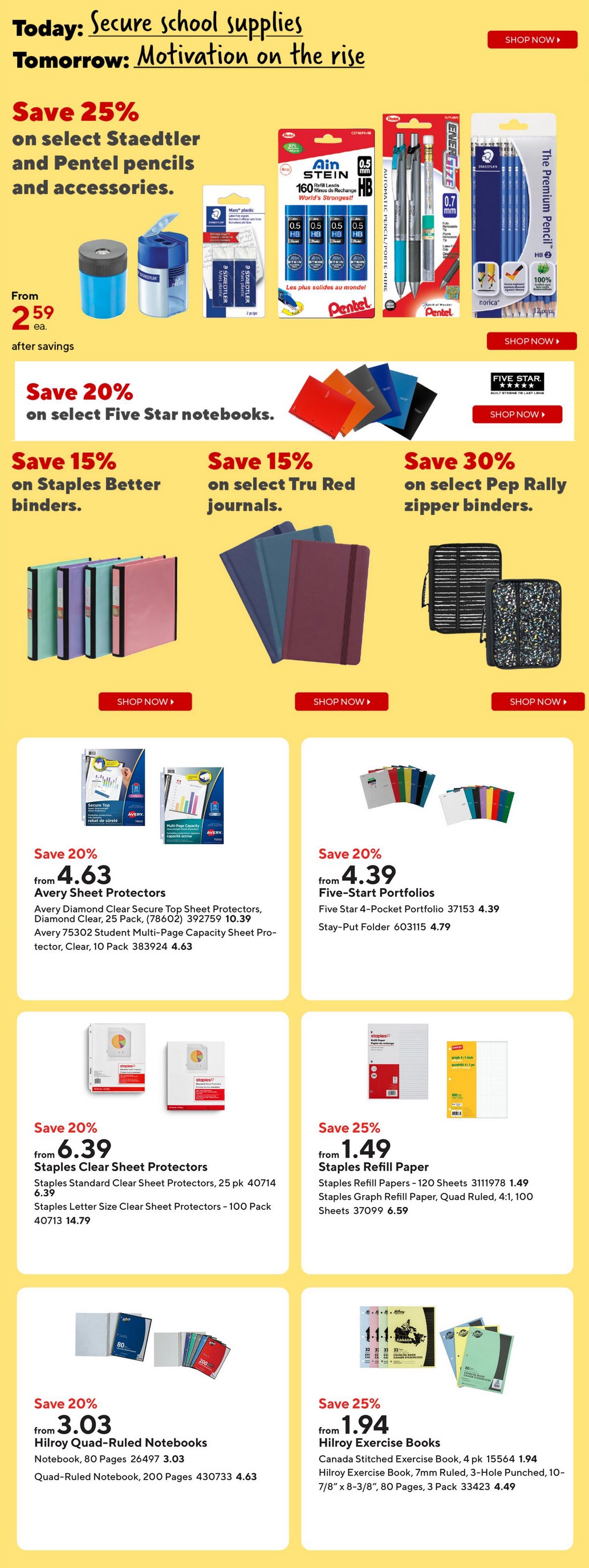 Staples Canada Flyer (ON) January 1 - 8 2026