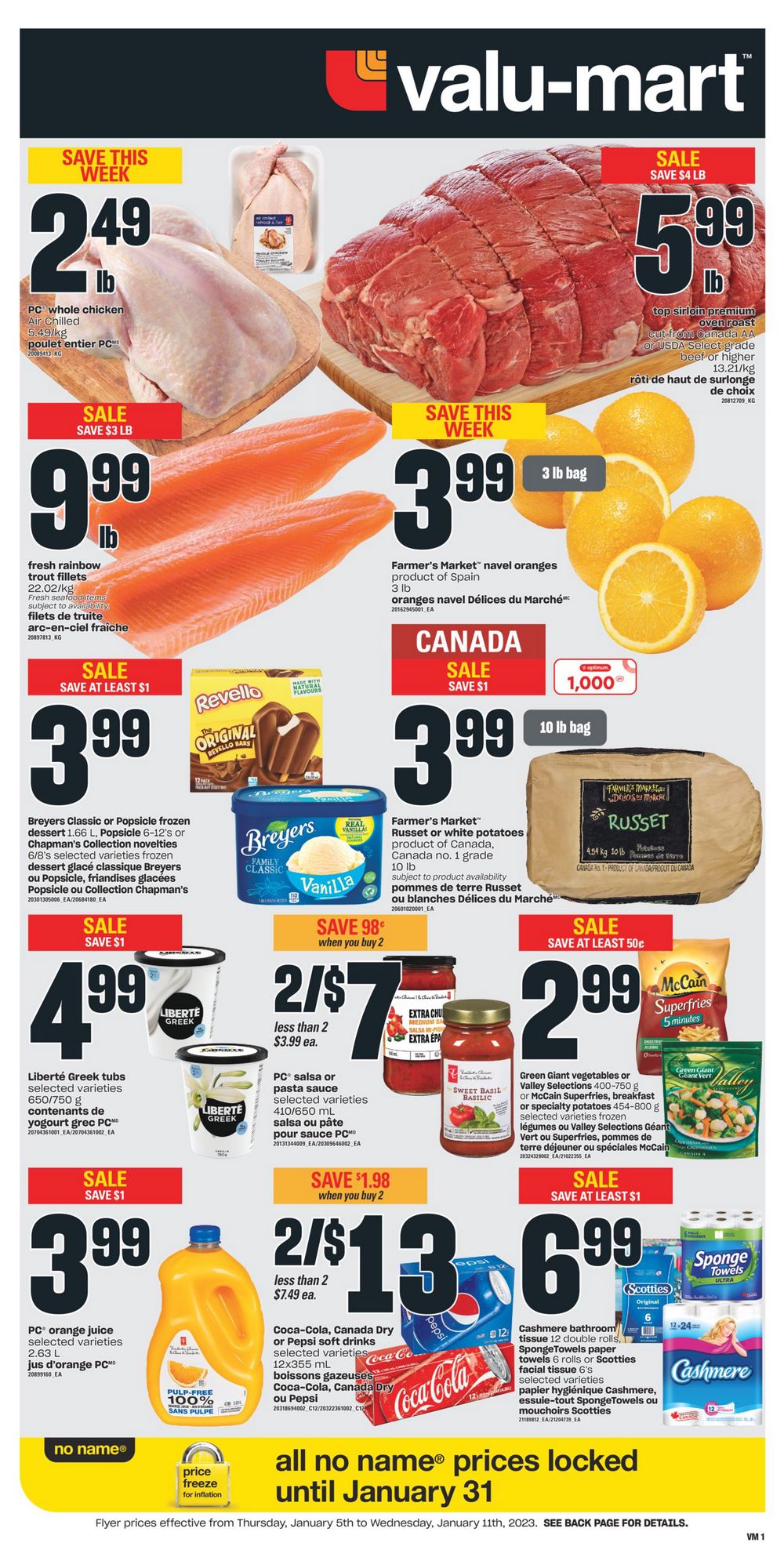 Valu-Mart Flyer (ON) January 5 - 11 2023