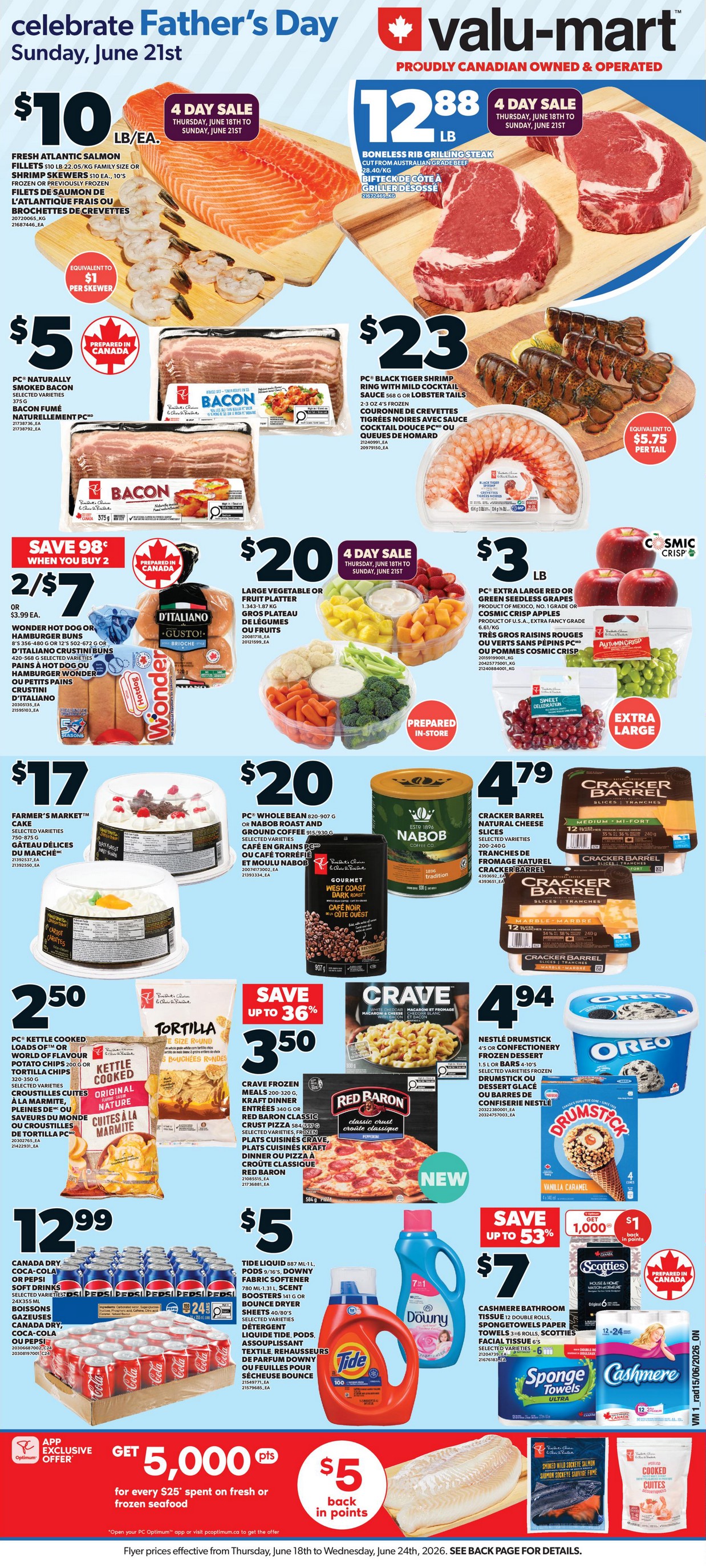 Valu-Mart Flyer (ON) June 18 - 24 2026