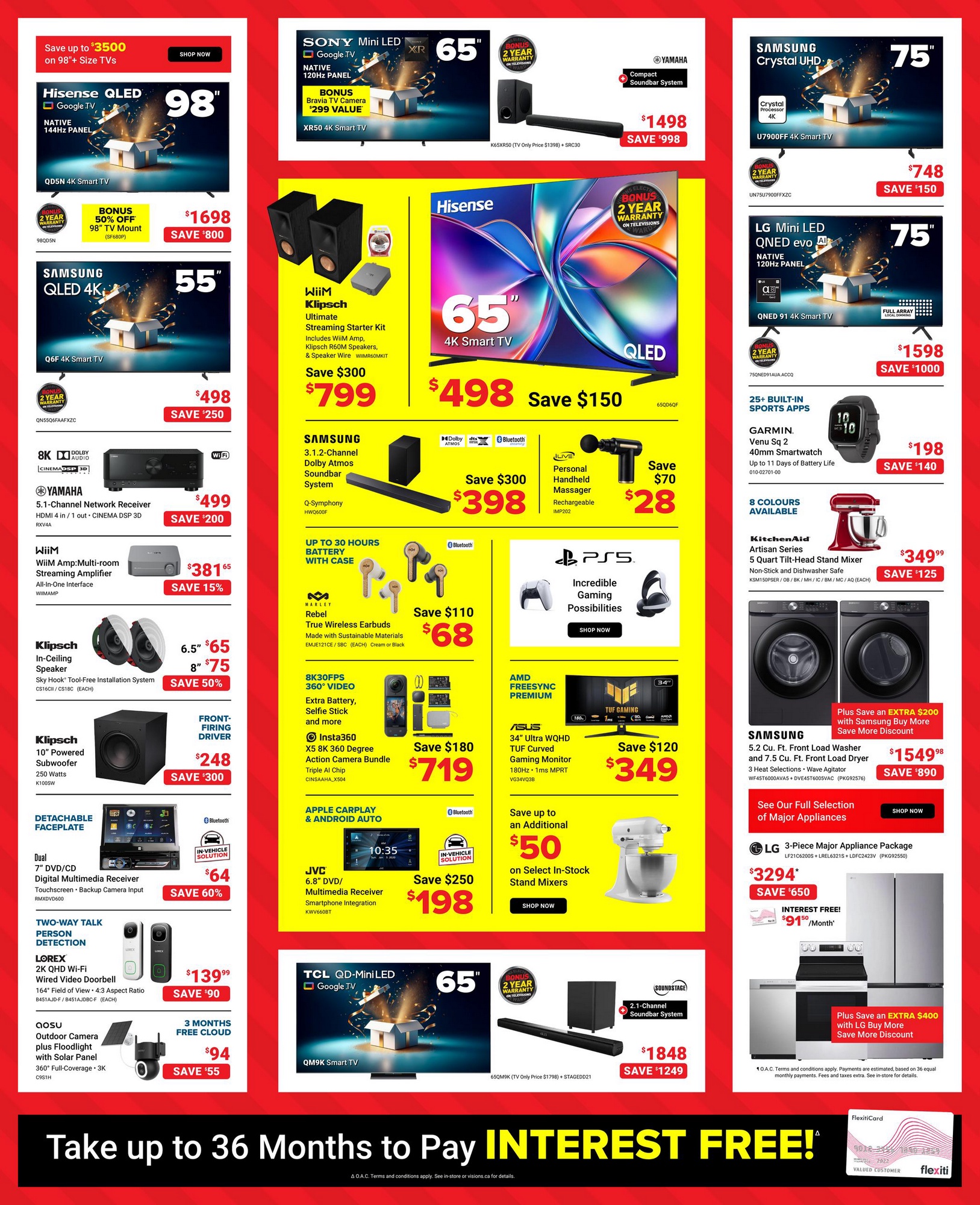 Visions Electronics Flyer (ON) Boxing Day Sale December 24 - January 1 2026