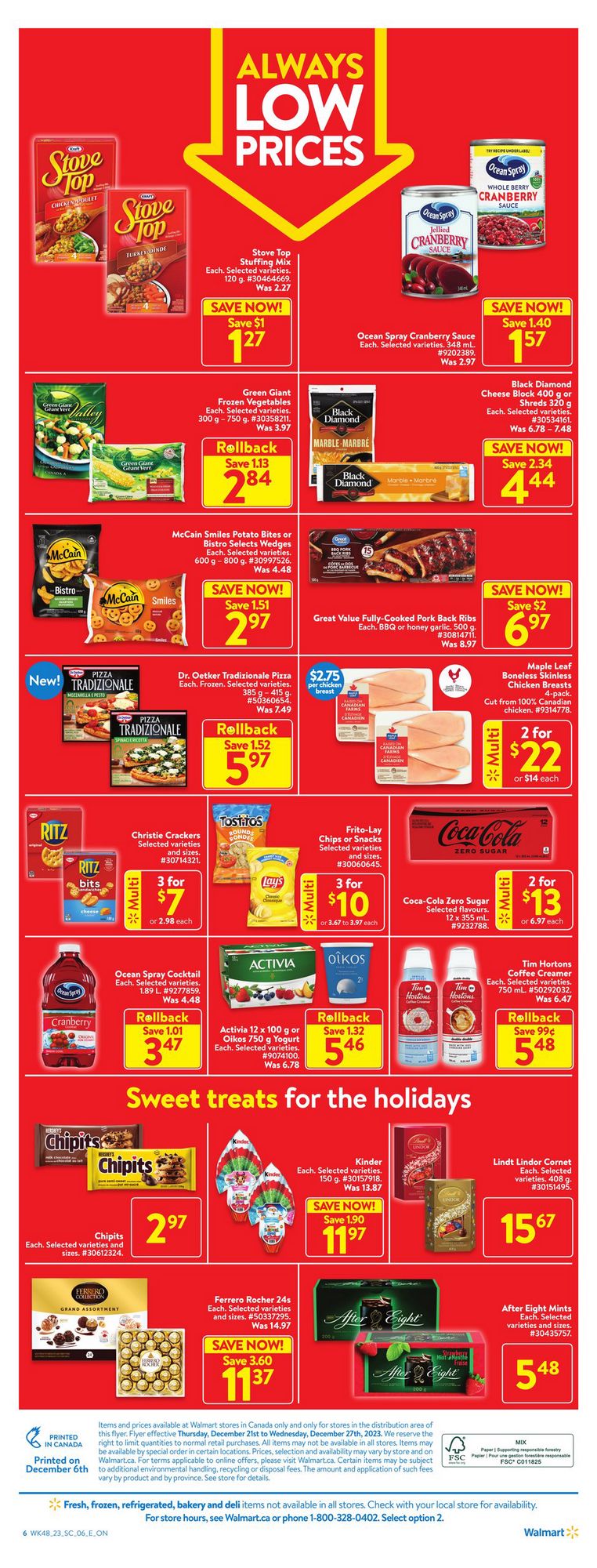 Walmart Flyer (ON) December 21 - 27 2023
