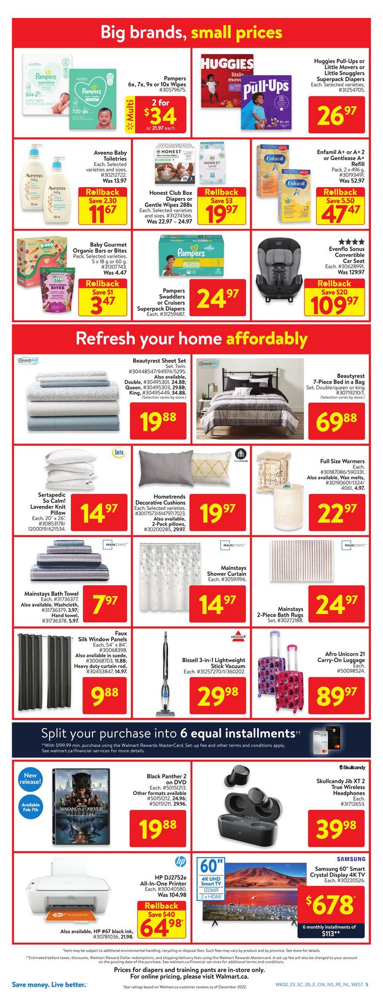Walmart Flyer (ON) February 2 - 8 2023