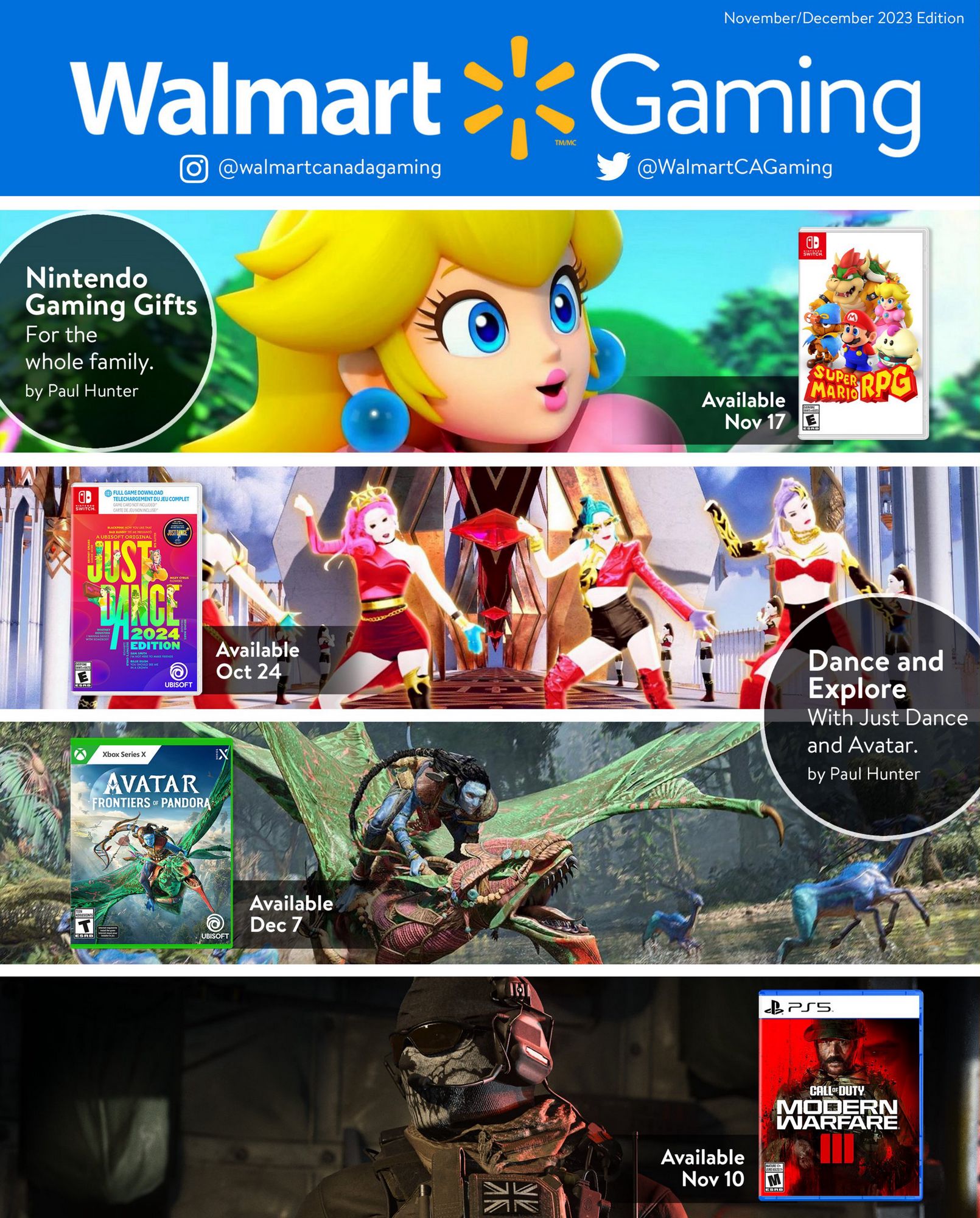 Walmart Flyer (ON) Gaming November 2 - December 31 2023