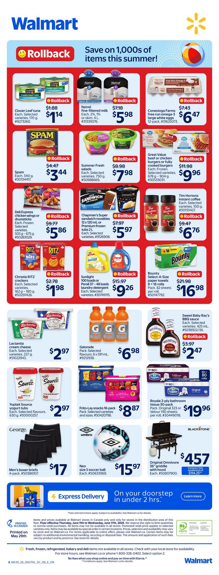 Walmart Flyer (ON) June 11 - 17 2026
