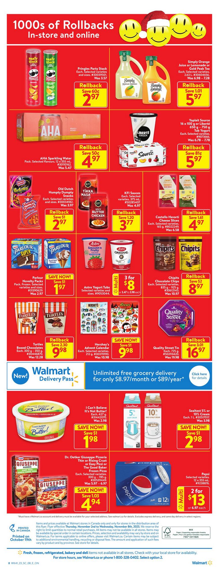 Walmart Flyer (ON) November 2 - 8 2023