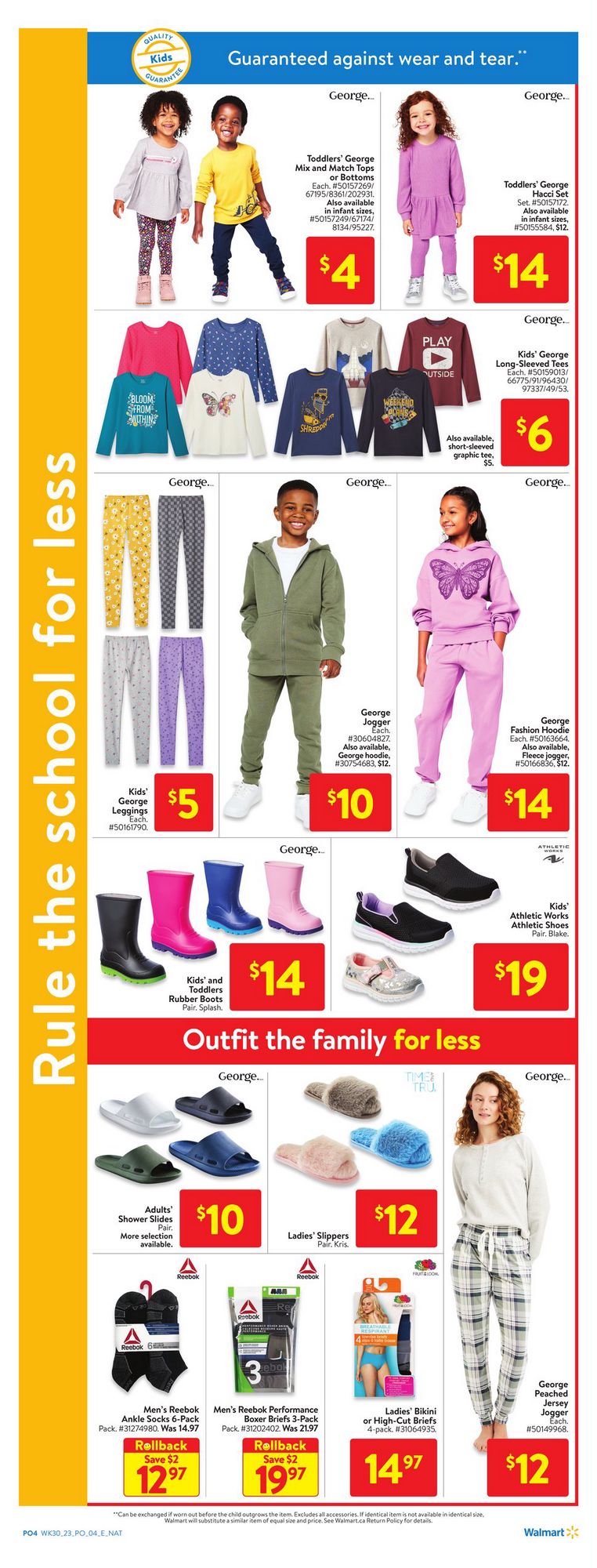 Walmart Flyer (ON) School August 17 - 23 2023